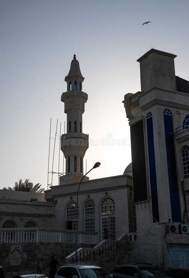 Mosque of Seeb, Near Muscat, Oman Stock Image - Image of islamic ...