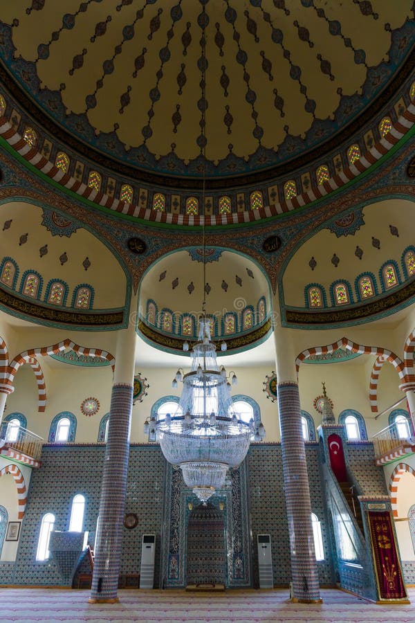 Mosque in Side. Turkey editorial stock photo. Image of destinations ...