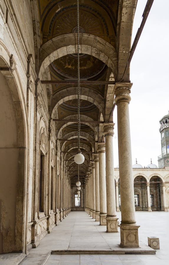 The Muhammad Ali Mosque or Alabaster Mosque Stock Photo - Image of ...