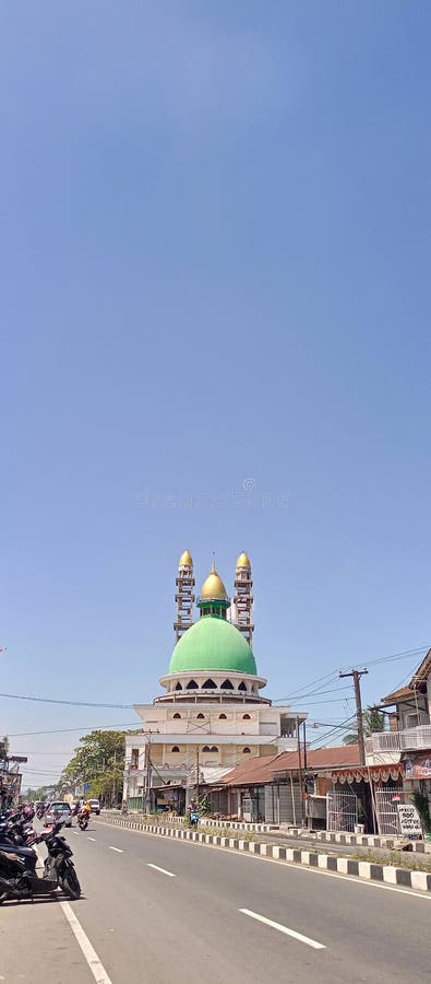 The Mosque and the Sky and the Way Editorial Photography - Image of ...