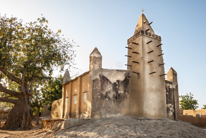 Mud brick mosque, Saba. stock photo. Image of islamic - 21450936