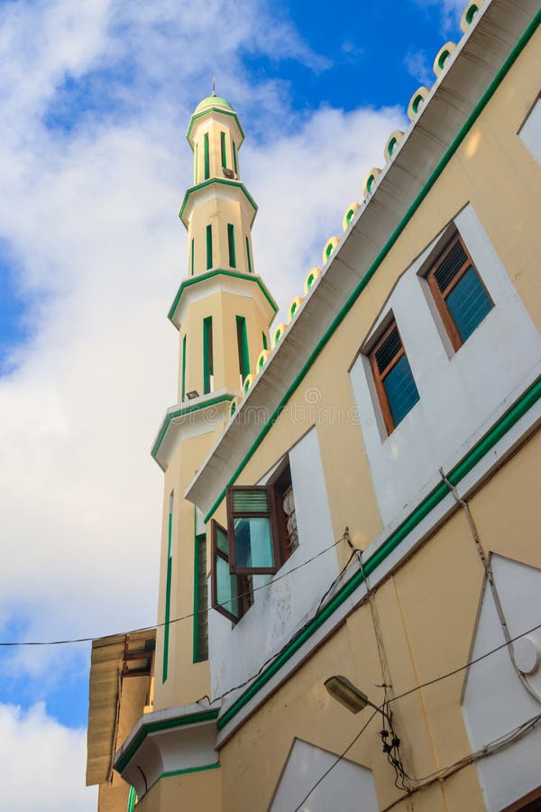 Mosque in Stone Town, Zanzibar, Tanzania Stock Photo - Image of facade ...