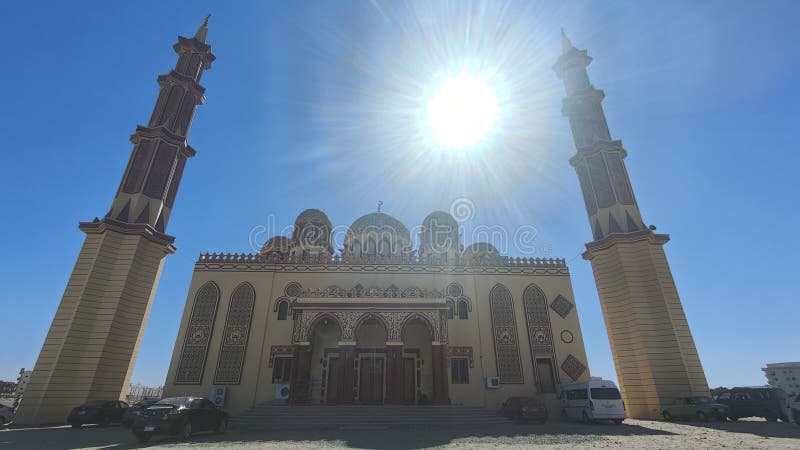 A mosque in the Sun stock photo. Image of facade, dome - 314003448