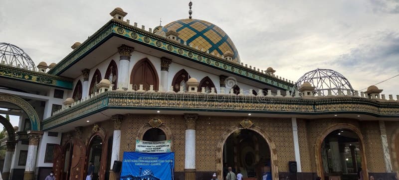 Mosque in east java editorial stock photo. Image of kholil - 265695838