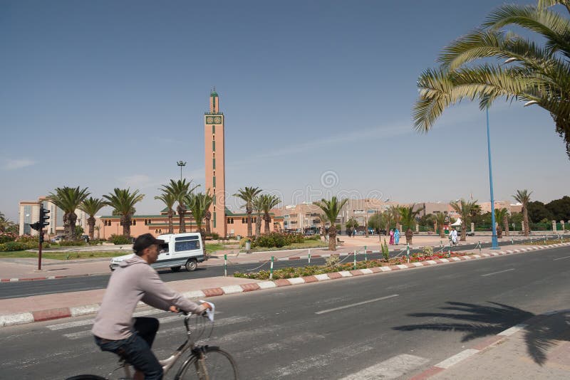 Mosque of Tiznit City, Morocco Editorial Photo - Image of east ...