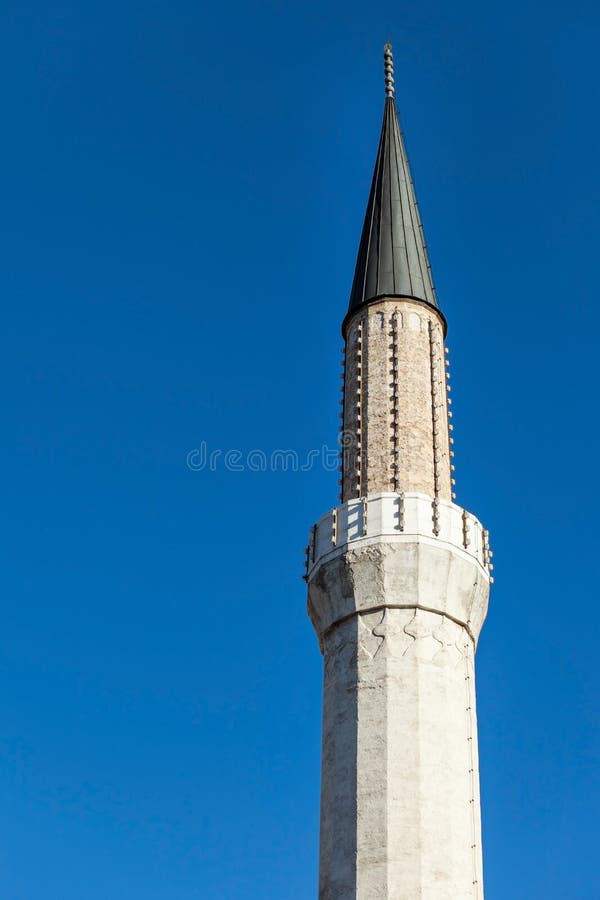 Mosque tower stock photo. Image of landmark, stone, clear - 36974320