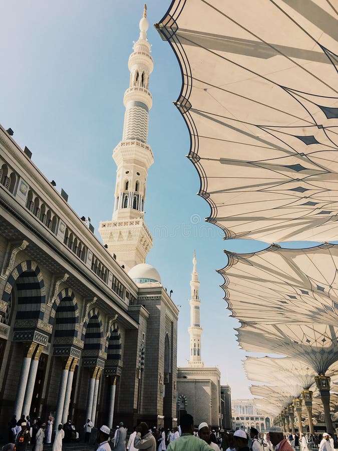 The Mosque Tower View editorial photography. Image of saudi - 188734202