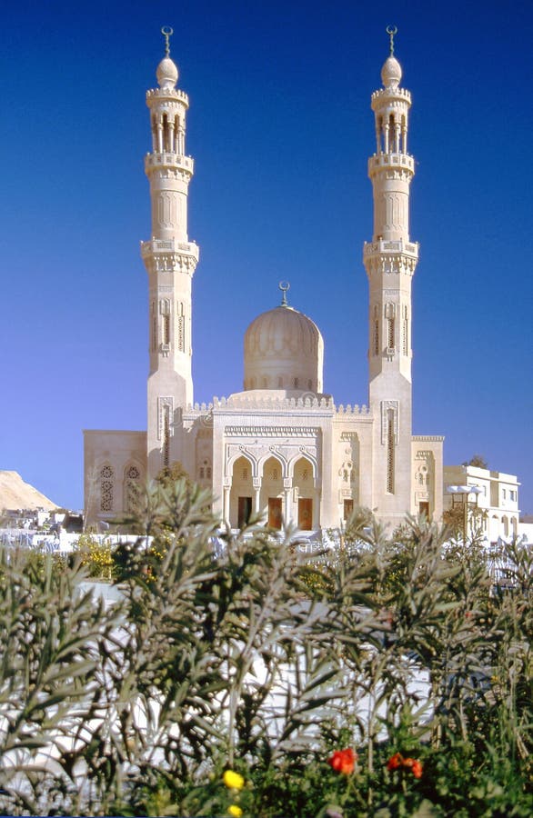 Mosque in Hurghada, Egypt stock photo. Image of landmark - 19389070