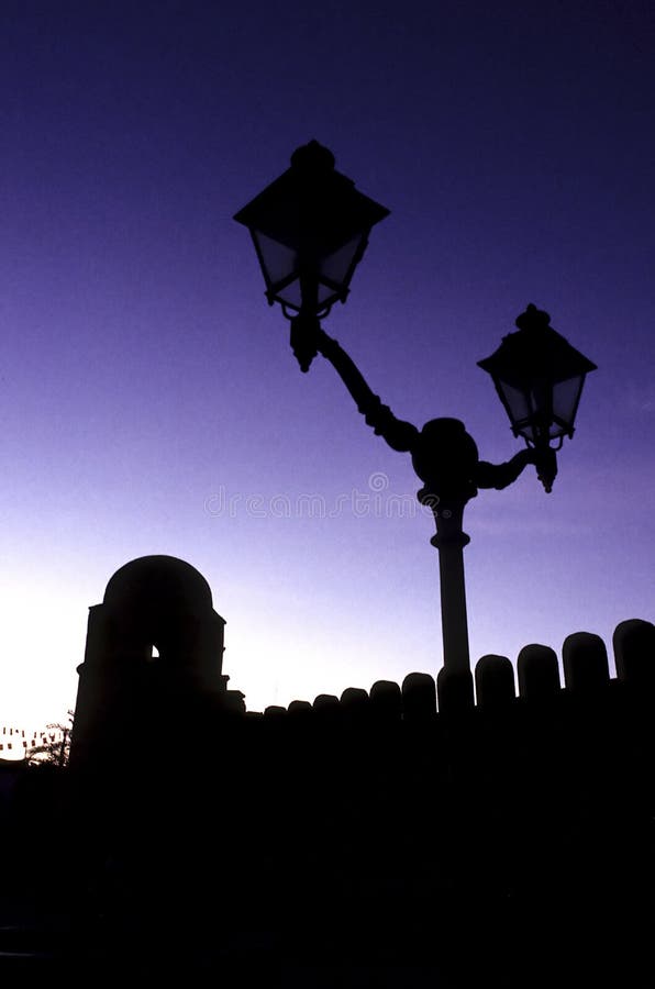 Islamic fort- Tunisia stock image. Image of color, medina - 10858303