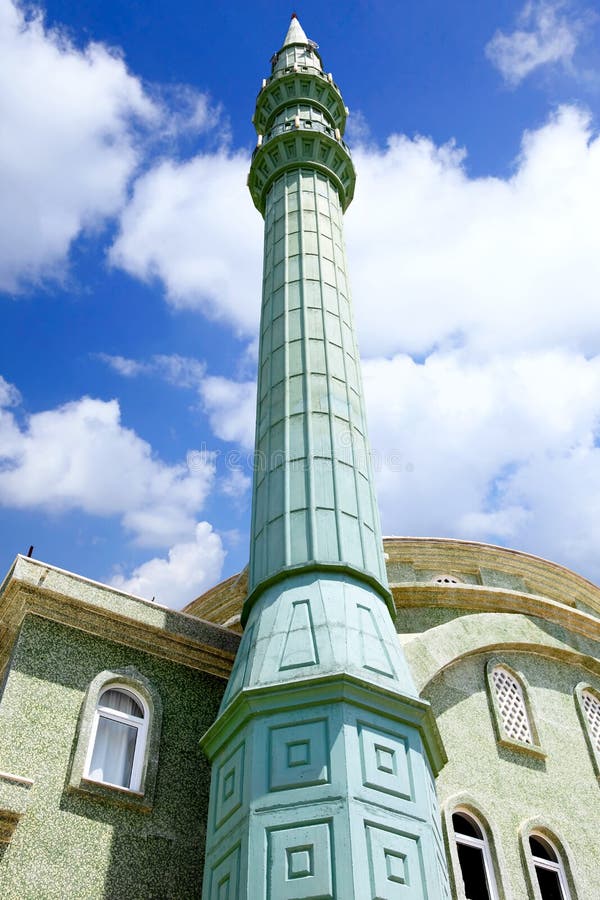 Mosque in Turkey. stock photo. Image of cloudiness, landscape - 23092346
