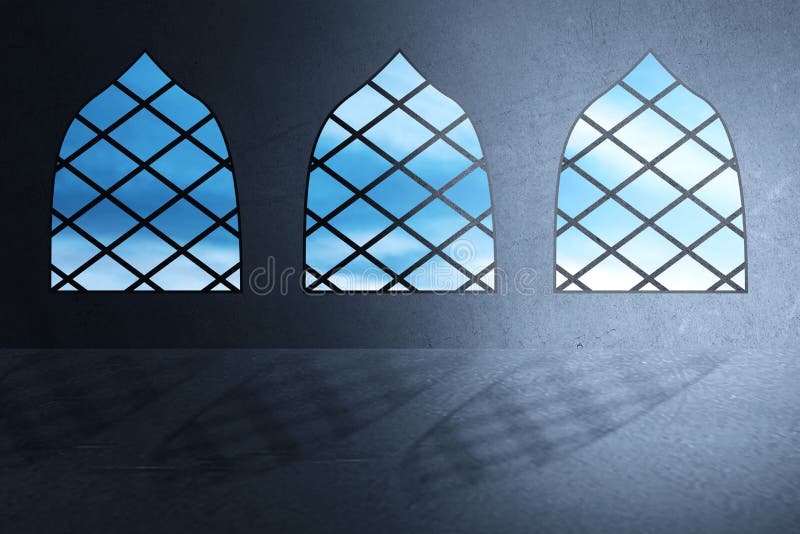 Mosque window stock image. Image of arches, islam, pattern - 211442377