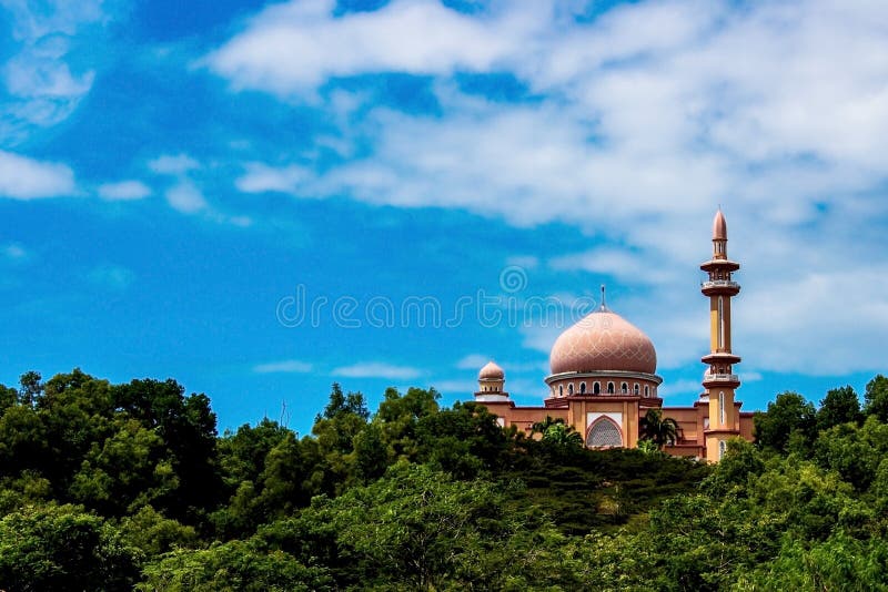 Mosque stock image. Image of sabah, masjid, located, mosque - 46633019
