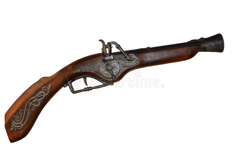 Mosquete viejo del español imagen de archivo. Imagen de viejo - 108669663