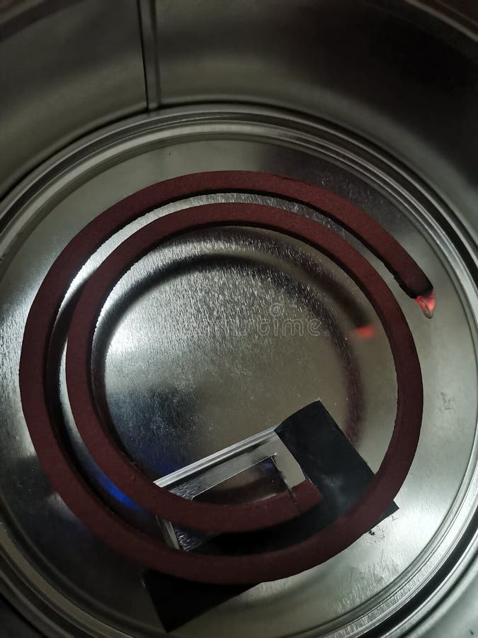 Mosquito Coils Burned in an Iron Can. Stock Photo - Image of smoke ...