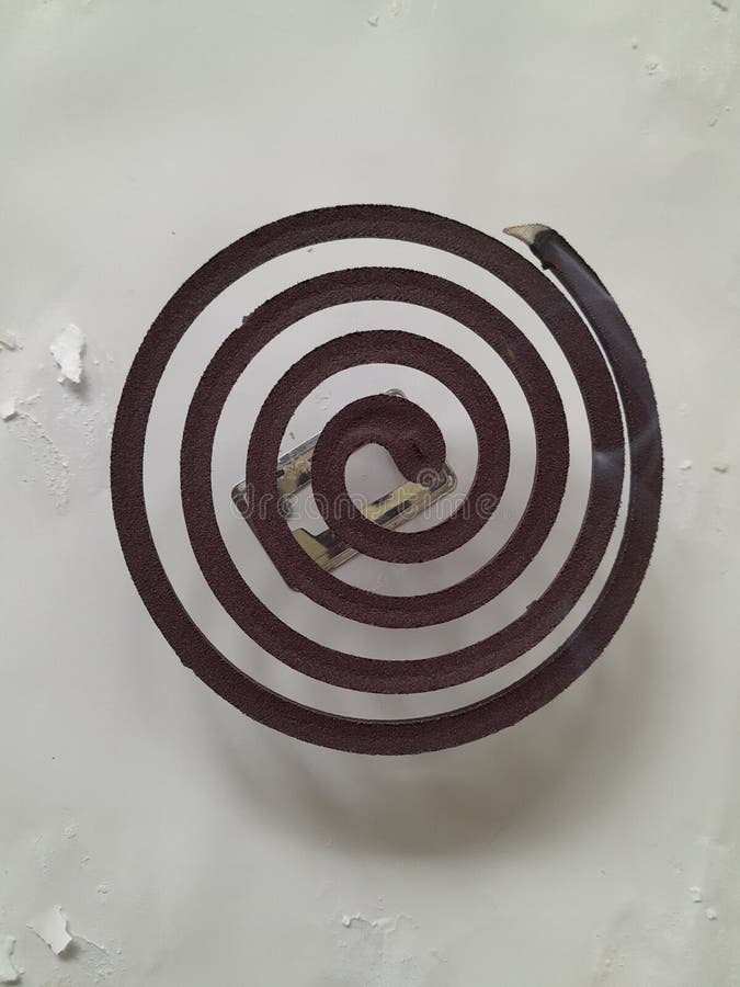 Mosquito Coils with a Spiral Shape that are Burned at the Outer End ...