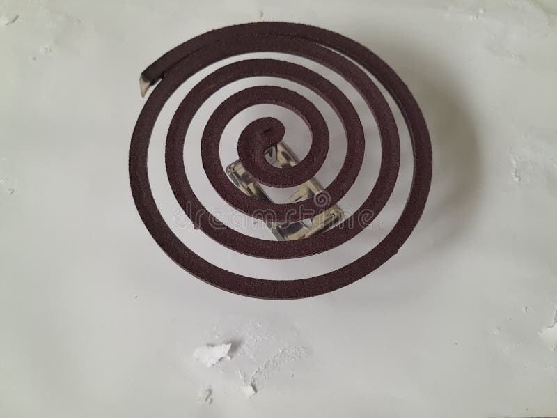 Mosquito Coils with a Spiral Shape that are Burned at the Outer End ...