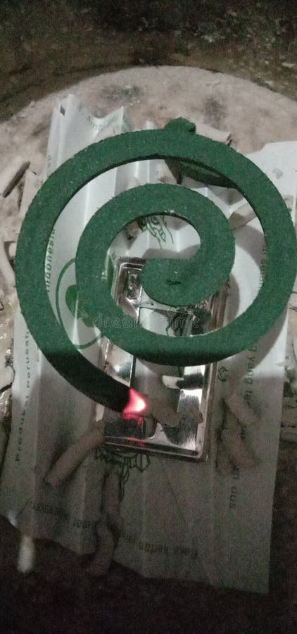 Mosquito Coils To Keep Mosquitoes Away at Night Editorial Photo - Image ...