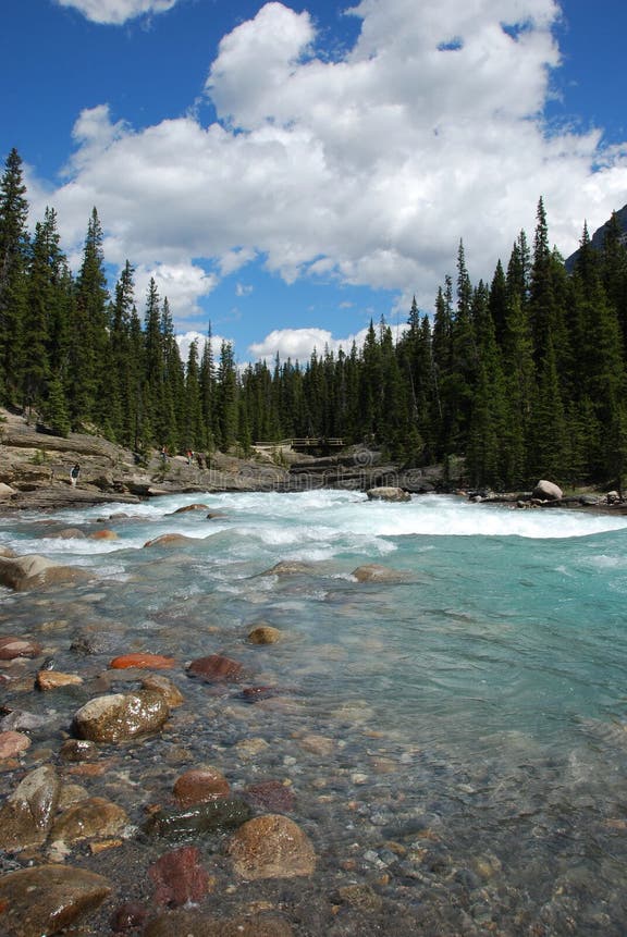 Mosquito Creek stock image. Image of bridge, cloud, louise - 5126317