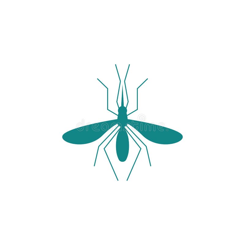 Mosquito Icon Vector Insert Mosquito Flat Illustration Icon App Stock ...