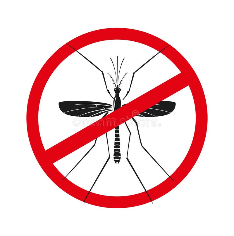 Mosquito Icon, 6 Colors Included Stock Vector - Illustration of danger ...