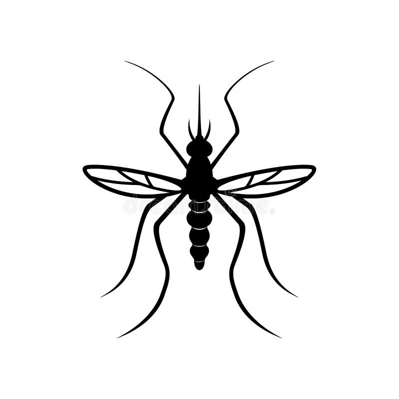 Mosquito Logo Design Vector Illustration. Mosquito Design Template ...