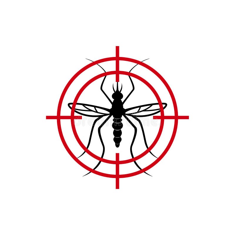 Mosquito Logo Design Vector Illustration. Mosquito Design Template ...