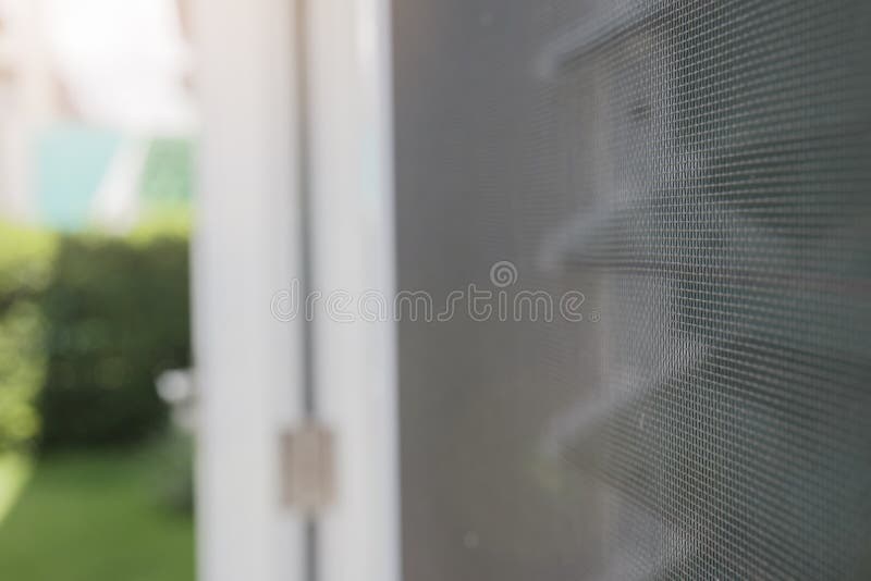 Mosquito Net Wire Screen on House Window Protection Against Insect ...