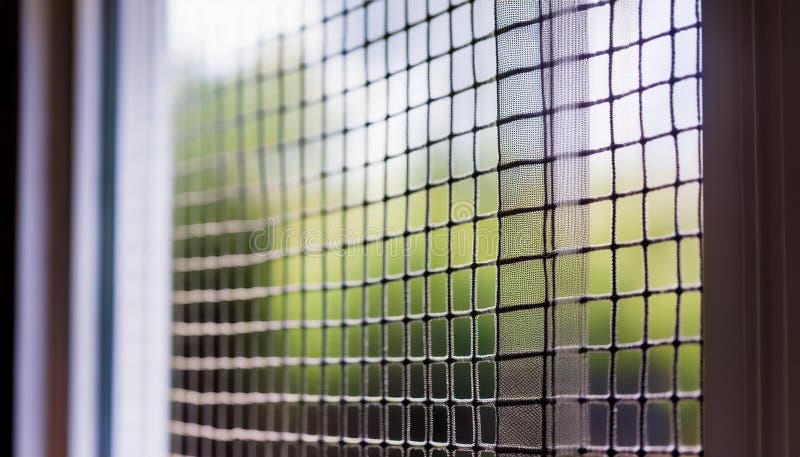 Mosquito Net Wire Screen on House Window Protection Against Insect ...