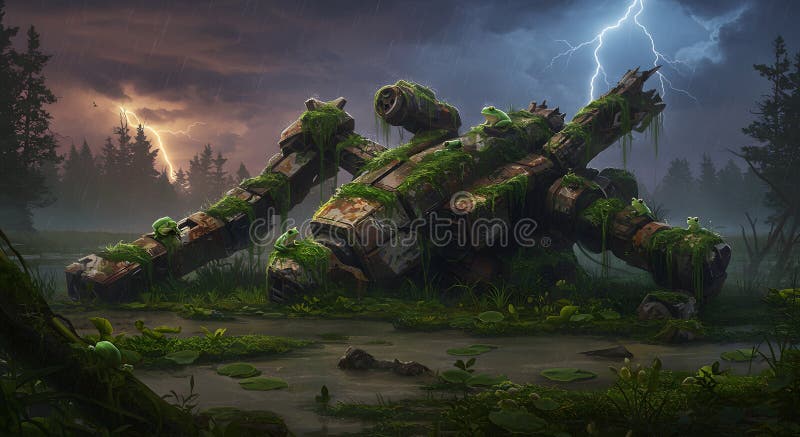 Decaying Robot Stock Illustrations – 124 Decaying Robot Stock ...