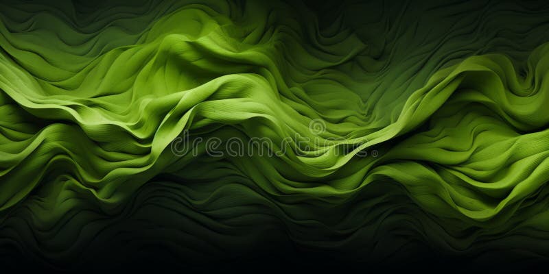 Moss Creative Abstract Wavy Texture. Stock Illustration - Illustration ...