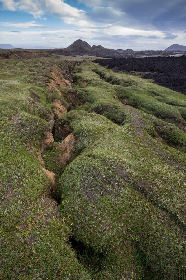 Moss and lava stock image. Image of moss, travel, nature - 28206277