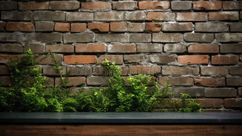 Moss office brick stock photo. Image of workspace, material - 372685972