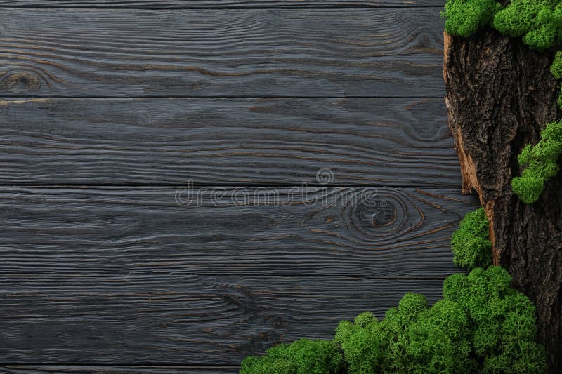 Moss, Space for Text, Concept of Different Backgrounds Stock Image ...