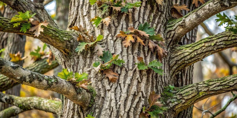 Mossy Oak Tree Branches Leaves Camouflage Pattern Texture AI Generative ...