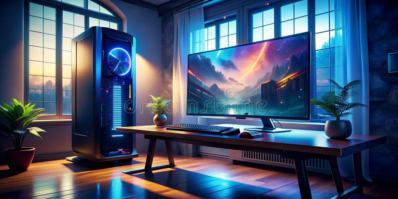 Most Amazing Gaming Computer Unreal Engine Ethereal Hyper Realistic 16k ...