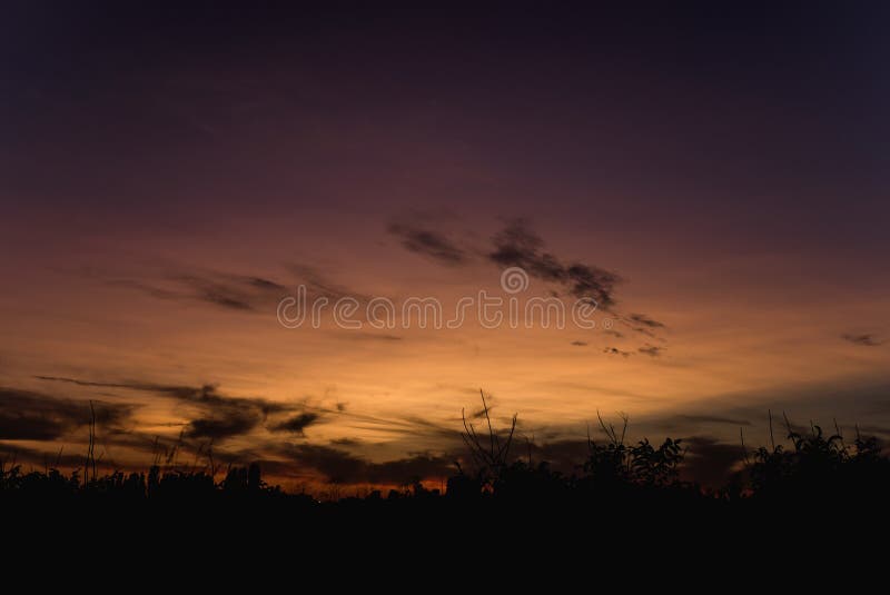 Most Beautiful Colorful Sunset or Sunrise Sky with Dramatic Clouds ...