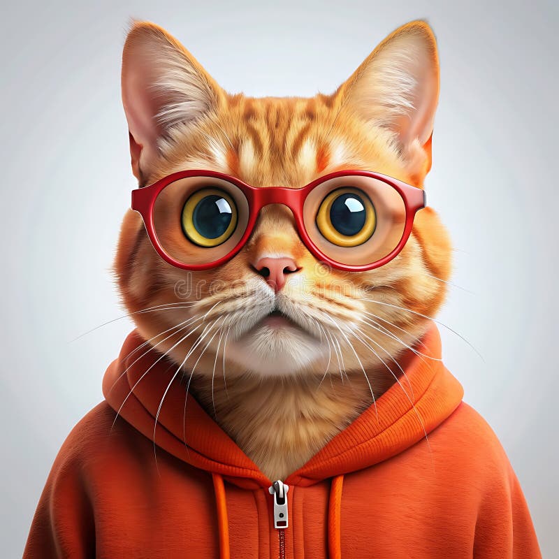 The Most Beautiful and Cute Cat, Graphic Design File Stock Illustration ...