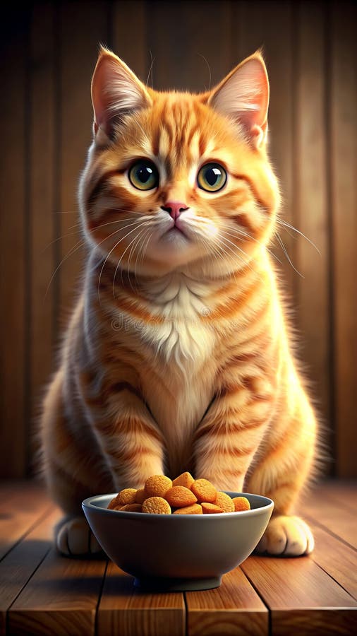 The Most Beautiful and Cute Cat, Graphic Design File Stock Illustration ...