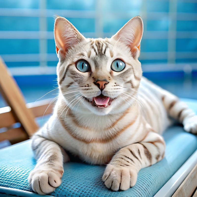 The Most Beautiful and Cute Cat, Graphic Design File Stock Illustration ...