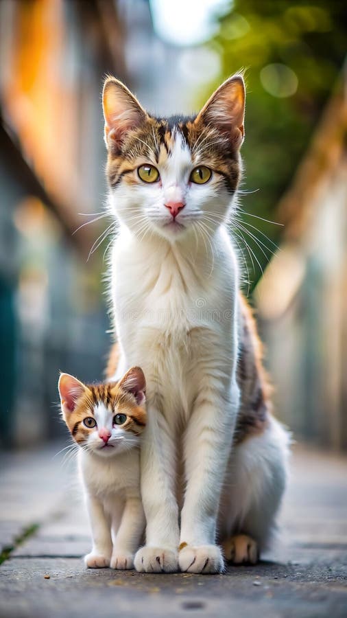 The Most Beautiful and Cute Cat, Graphic Design File Stock Illustration ...