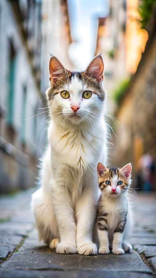 The Most Beautiful and Cute Cat, Graphic Design File Stock Illustration ...