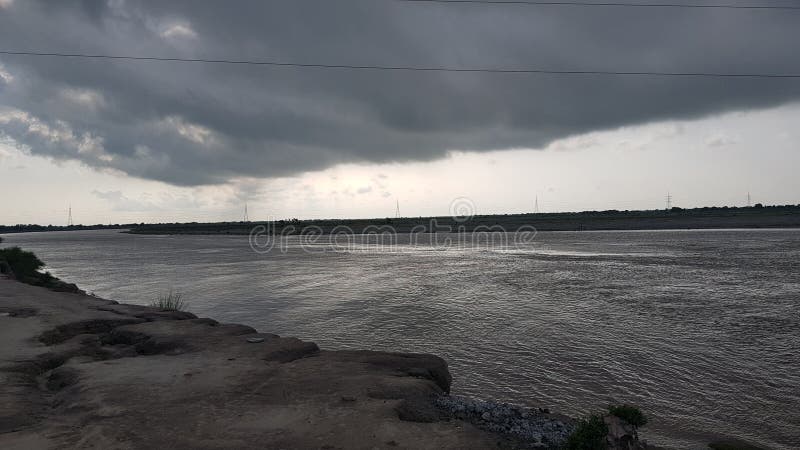 Most Beautiful Landscape View at River Side Stock Image - Image of ...