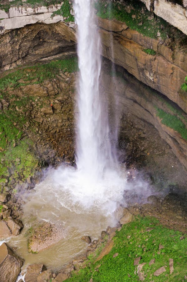 Splash from a Falling Waterfall Stock Image - Image of nature, relaxing ...