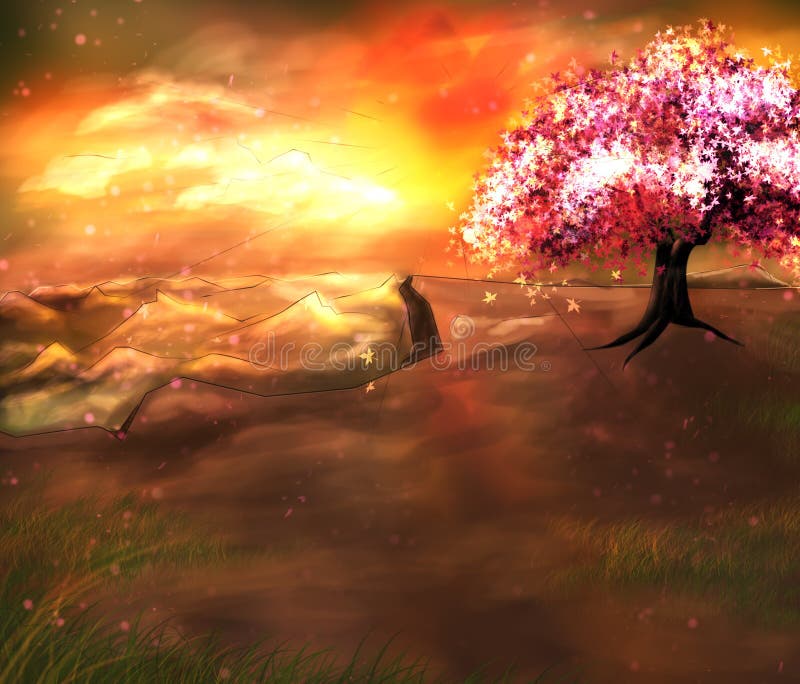 Dream in heart stock illustration. Illustration of beautiful - 134141815