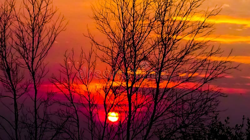 Most Beautiful Sunset stock photo. Image of beautiful - 121853194