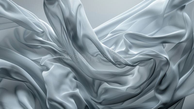The Most Delicate, Shiny, Fine Silk. Silk Fabric with Pleats Stock ...