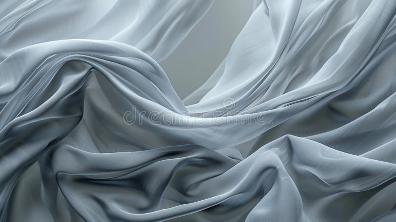 The Most Delicate, Shiny, Fine Silk. Silk Fabric with Pleats Stock ...