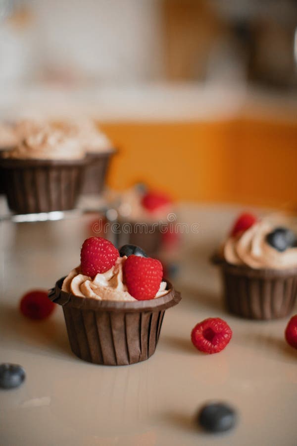 The Most Delicious Cupcakes Stock Photo - Image of sweetness, sweets ...