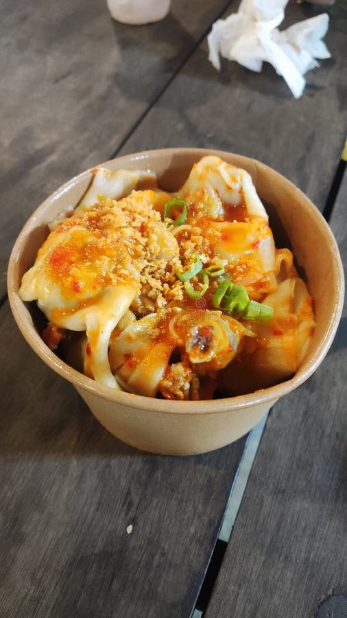 The Most Delicious Dumpling Food in Indonesia Stock Image - Image of ...