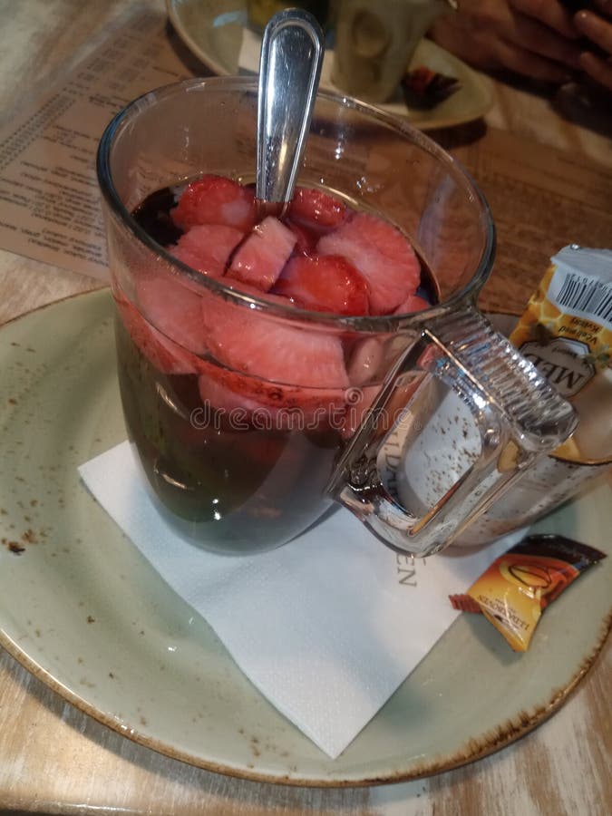 The Most Delicious Tea I Ever Drink Editorial Stock Photo - Image of ...